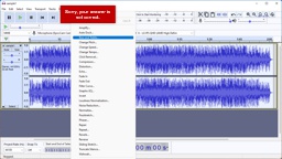 Audacity - Change Audio Volume