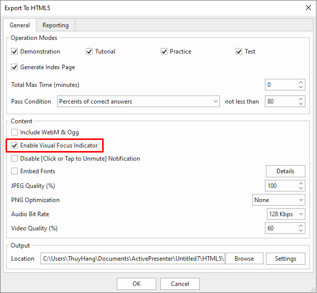 How to Use Tab Order in ActivePresenter 8 - Atomi Systems, Inc.